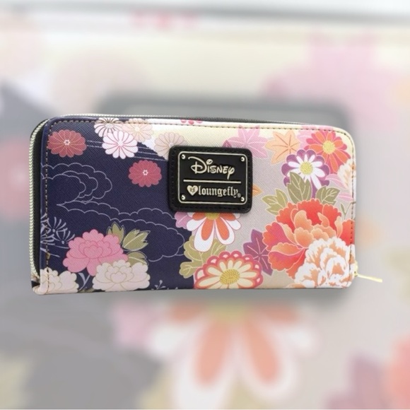 Loungefly | Bags | Disney Loungefly Lilo Stitch Festival Zip Wallet ...